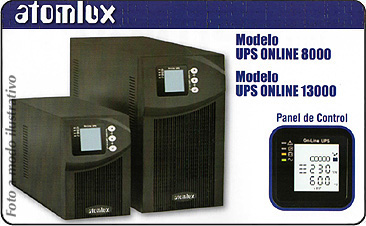 PRODUCTOS ATOMLUX. Luces de Emergencia. Estabilizadores de tension. UPS. Luminarias Portatiles ...
