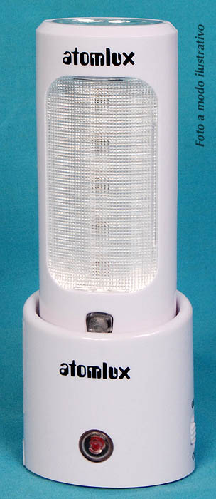 Luminaria Autonoma a Leds de Emergencia. ATOMLUX.